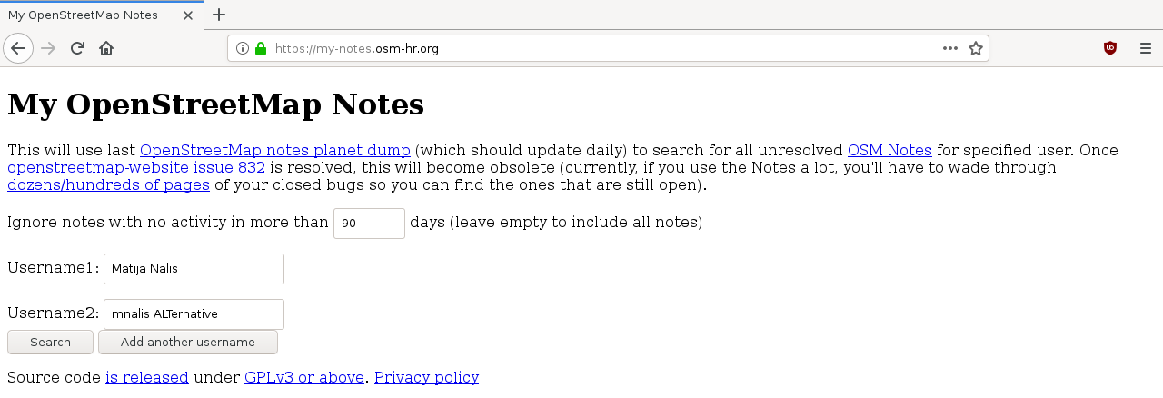 My OpenStreetMap Notes – OpenStreetMap Hrvatska